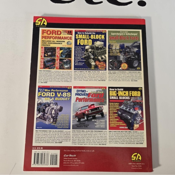 Accents | High Performance Ford Engine Parts Interchange By George Reid ...